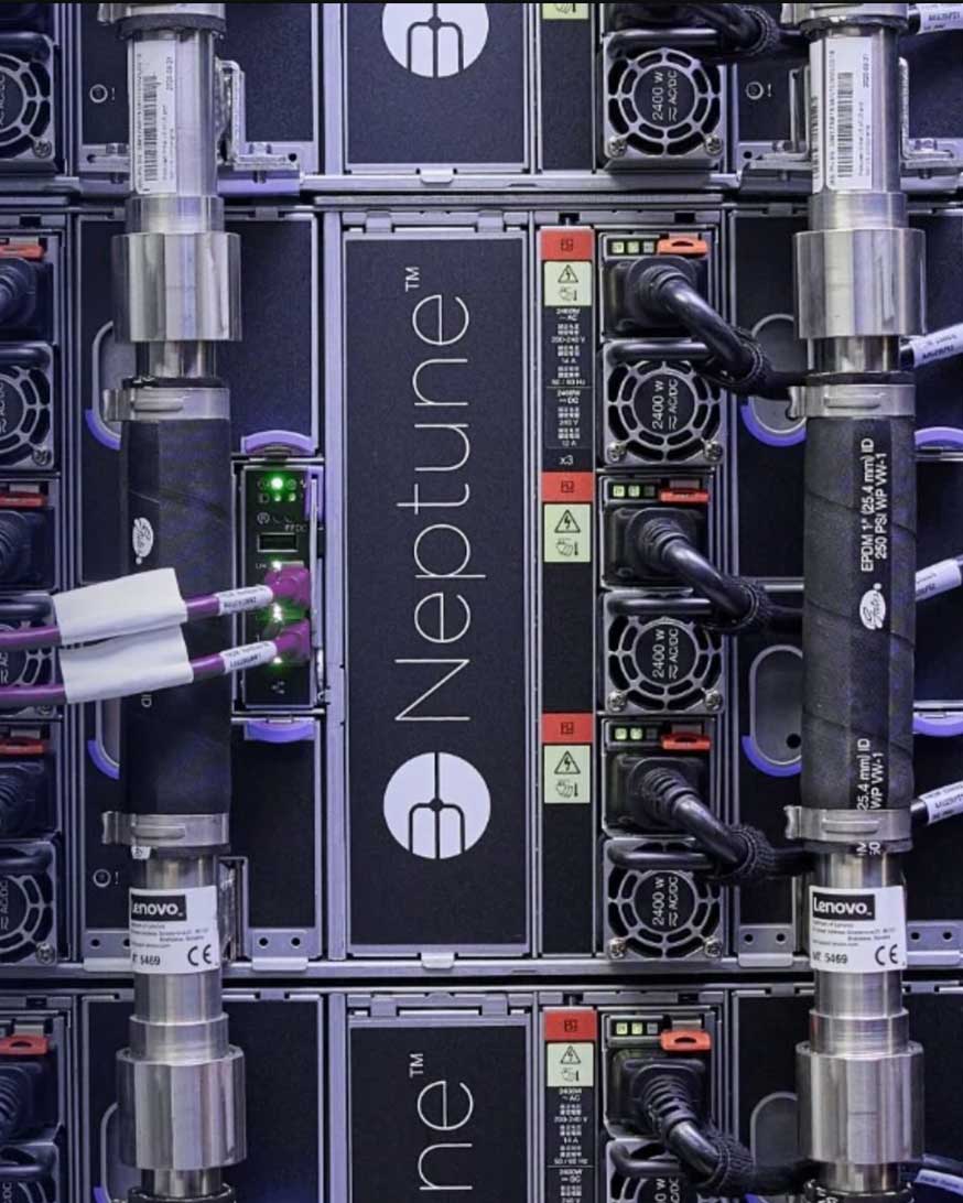 Lenovo Neptune reduce 95% del consumo de agua en data centers